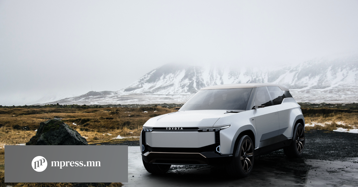 Toyota компани цахилгаан хөдөлгүүртэй Land Cruiser-ийн төсөөллийн ...